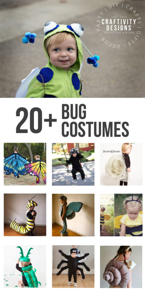 How to Make a Baby Bug Costume – Craftivity Designs