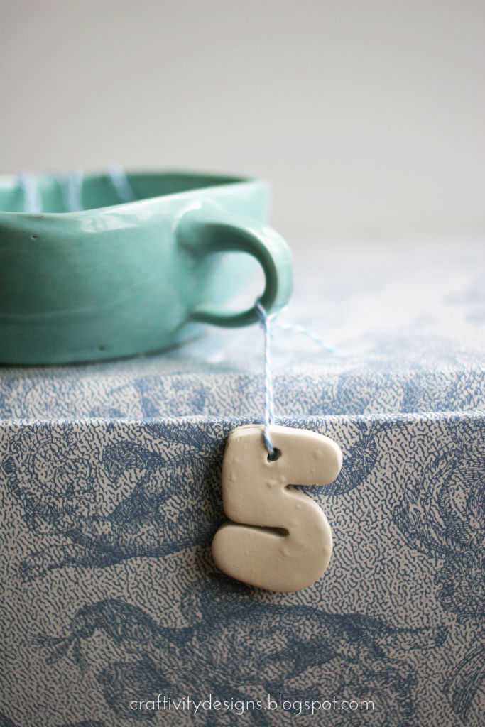 How to Make Clay Number Tags – Craftivity Designs