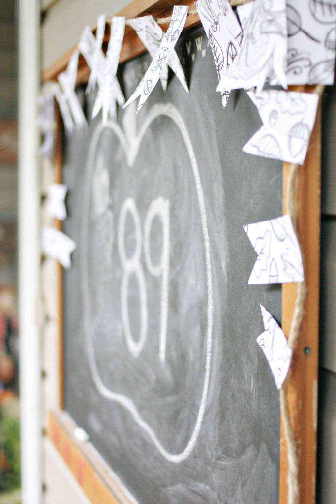 How to Make a Chalkboard House Number Sign – Craftivity Designs