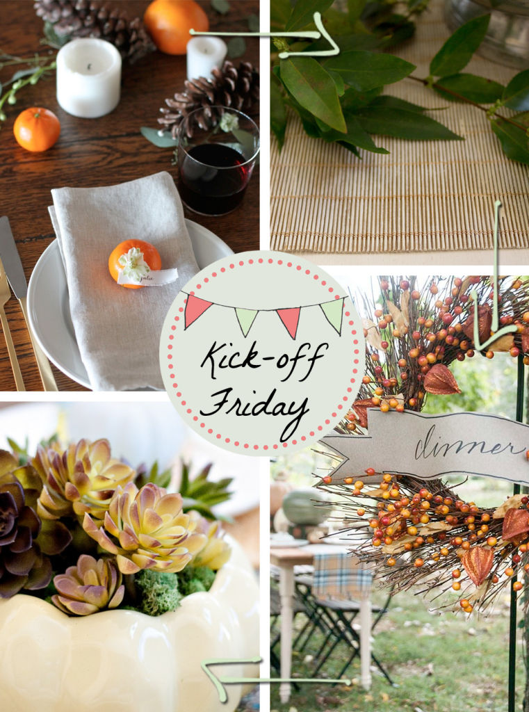 Kick Off Friday // 4 Thanksgiving Table Ideas – Craftivity Designs