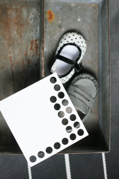 How to Make a Baby Shoe Shadow Box – Craftivity Designs