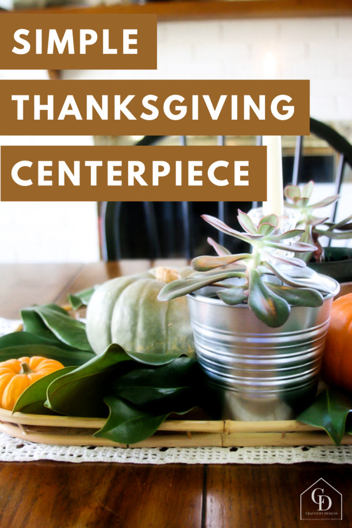 Simple Thanksgiving Centerpiece (make it in minutes!) – Craftivity Designs