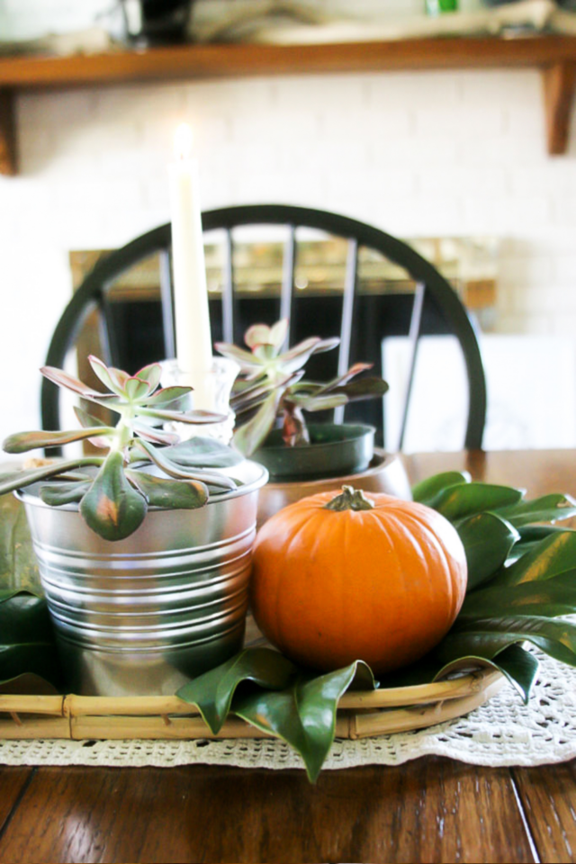 Simple Thanksgiving Centerpiece (make it in minutes!) – Craftivity Designs