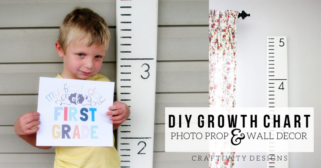 Growth Chart Photo Prop – Craftivity Designs