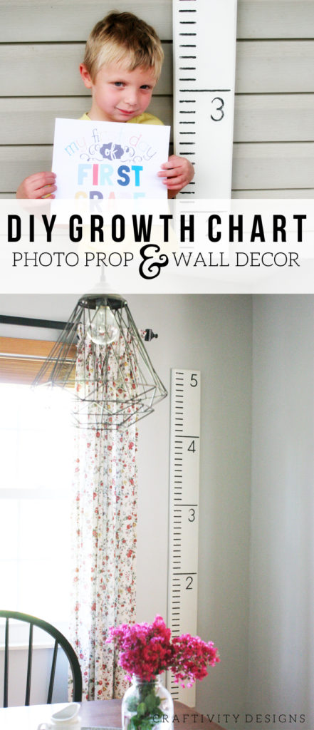 Growth Chart Photo Prop – Craftivity Designs