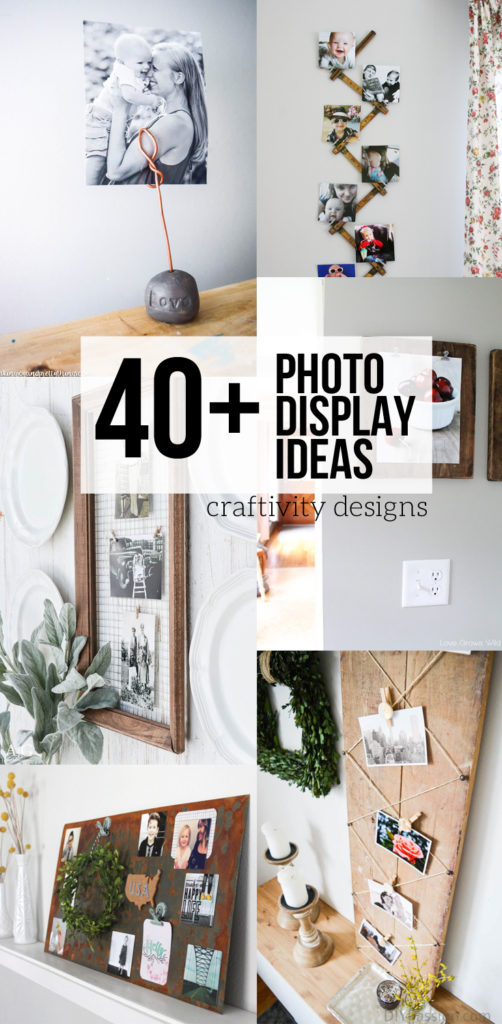 40+ Amazingly Creative Photo Display Ideas that You'll Love ...