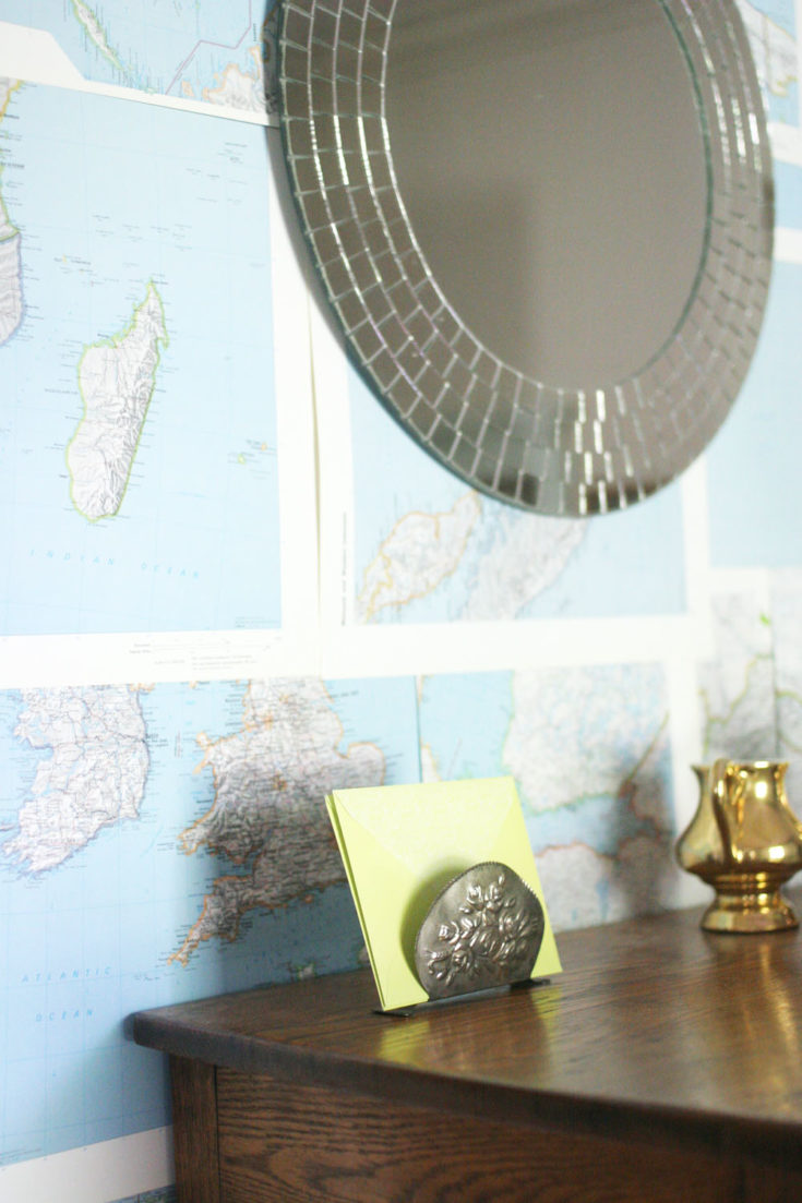 How to Use Maps as Wallpaper – Craftivity Designs