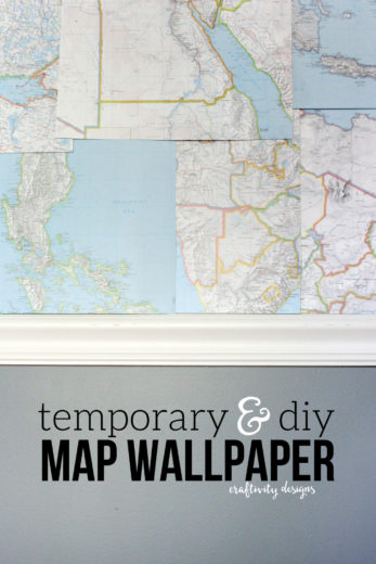 How to Use Maps as Wallpaper – Craftivity Designs