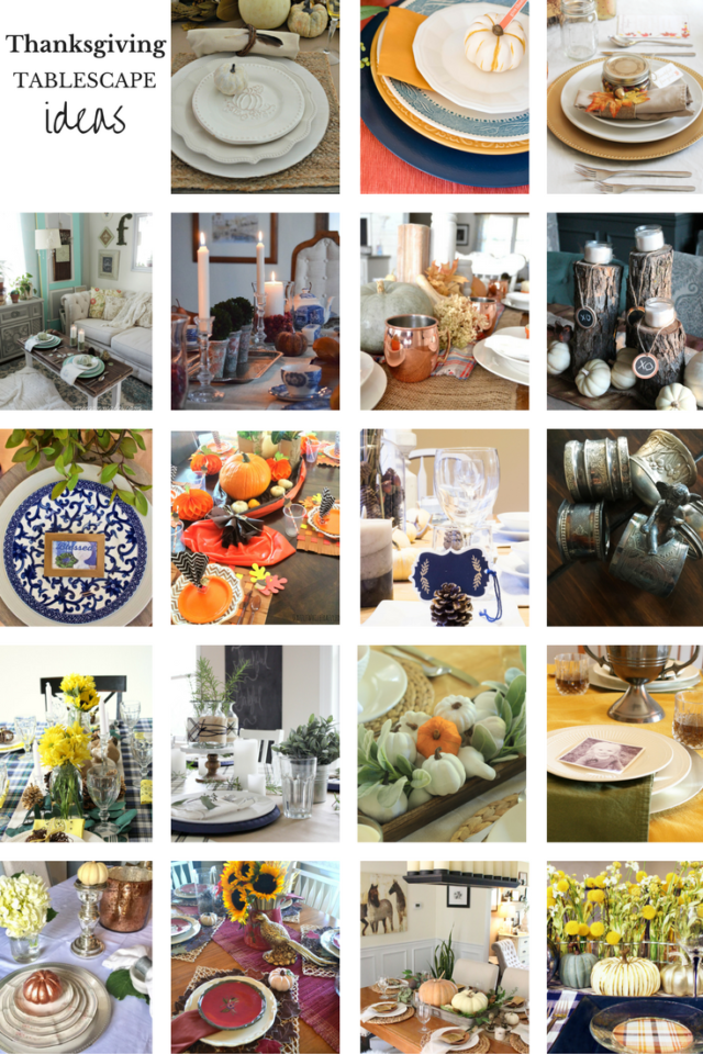 Simple Thanksgiving Table Setting with Family Photos – Craftivity Designs