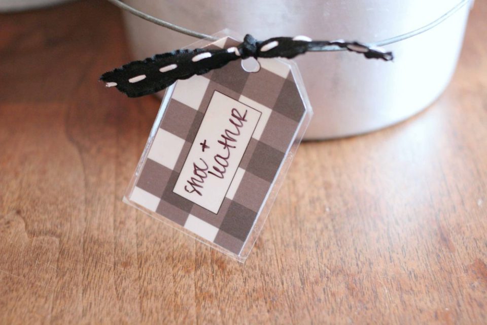 Buffalo Check Labels and Tags – Craftivity Designs