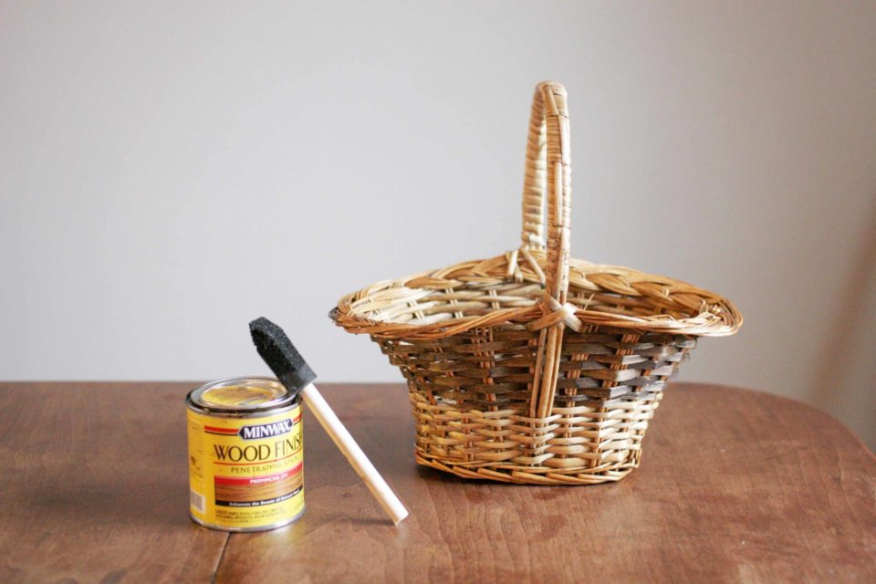 Rustic Basket Makeover (How to Stain a Basket) – Craftivity Designs