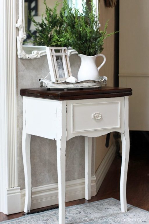 8 White Furniture Makeovers + Paint Colors – Craftivity Designs