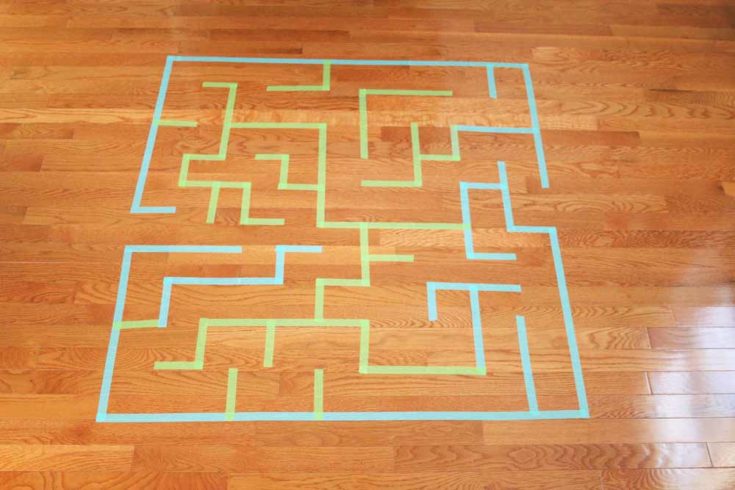 How to Make a Giant Floor Maze for Kids – Craftivity Designs