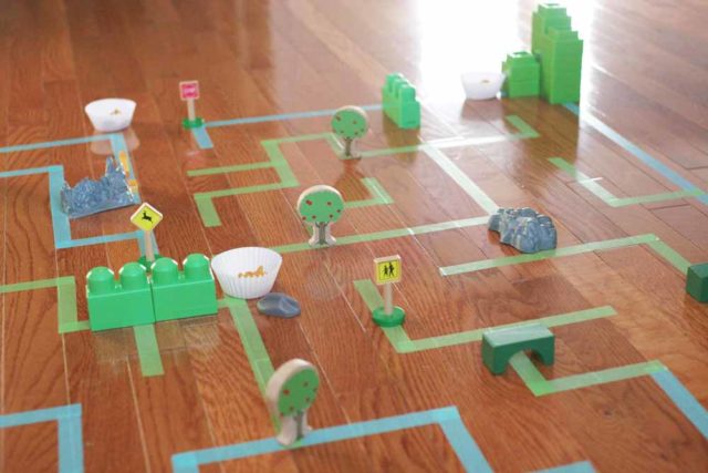 How to Make a Giant Floor Maze for Kids – Craftivity Designs