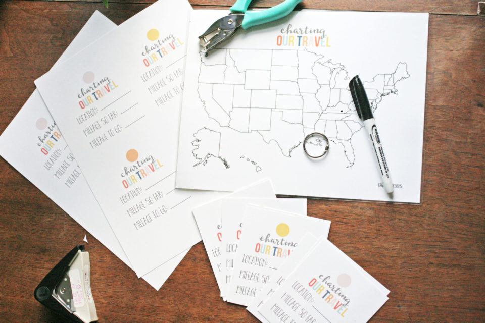 Map My Trip for Kids | Charting Travel with a Free Map Template ...