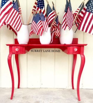 10 Beautiful Red Painted Furniture Makeovers – Craftivity Designs