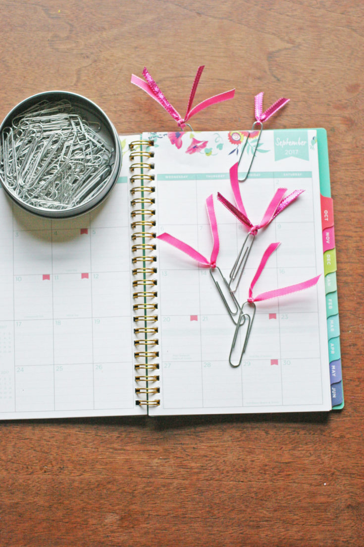 Simple Ribbon Bookmark | 15 Minute Back to School Craft – Craftivity ...