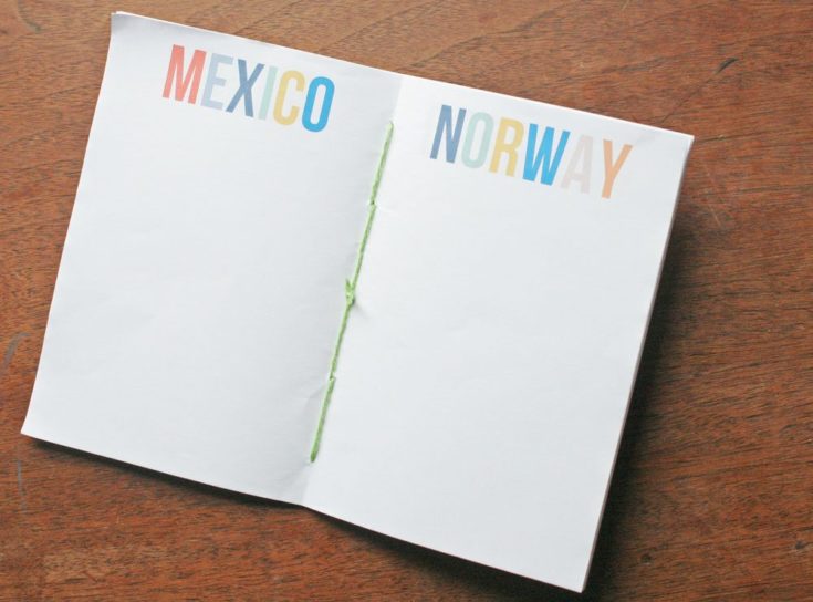 How to make a DIY World Showcase Passport – Craftivity Designs