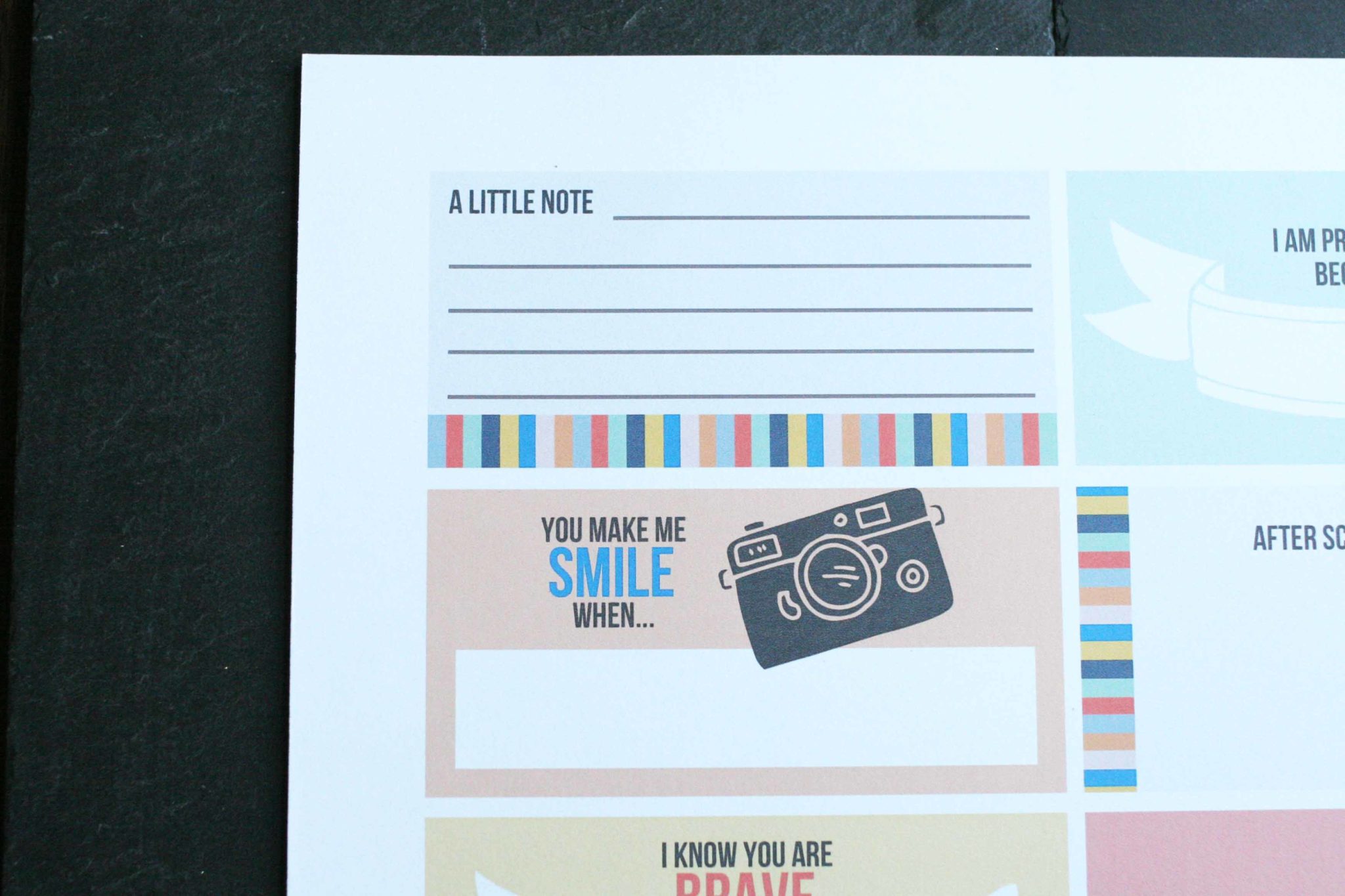 Lunch box notes template craftivity designs005 Craftivity Designs