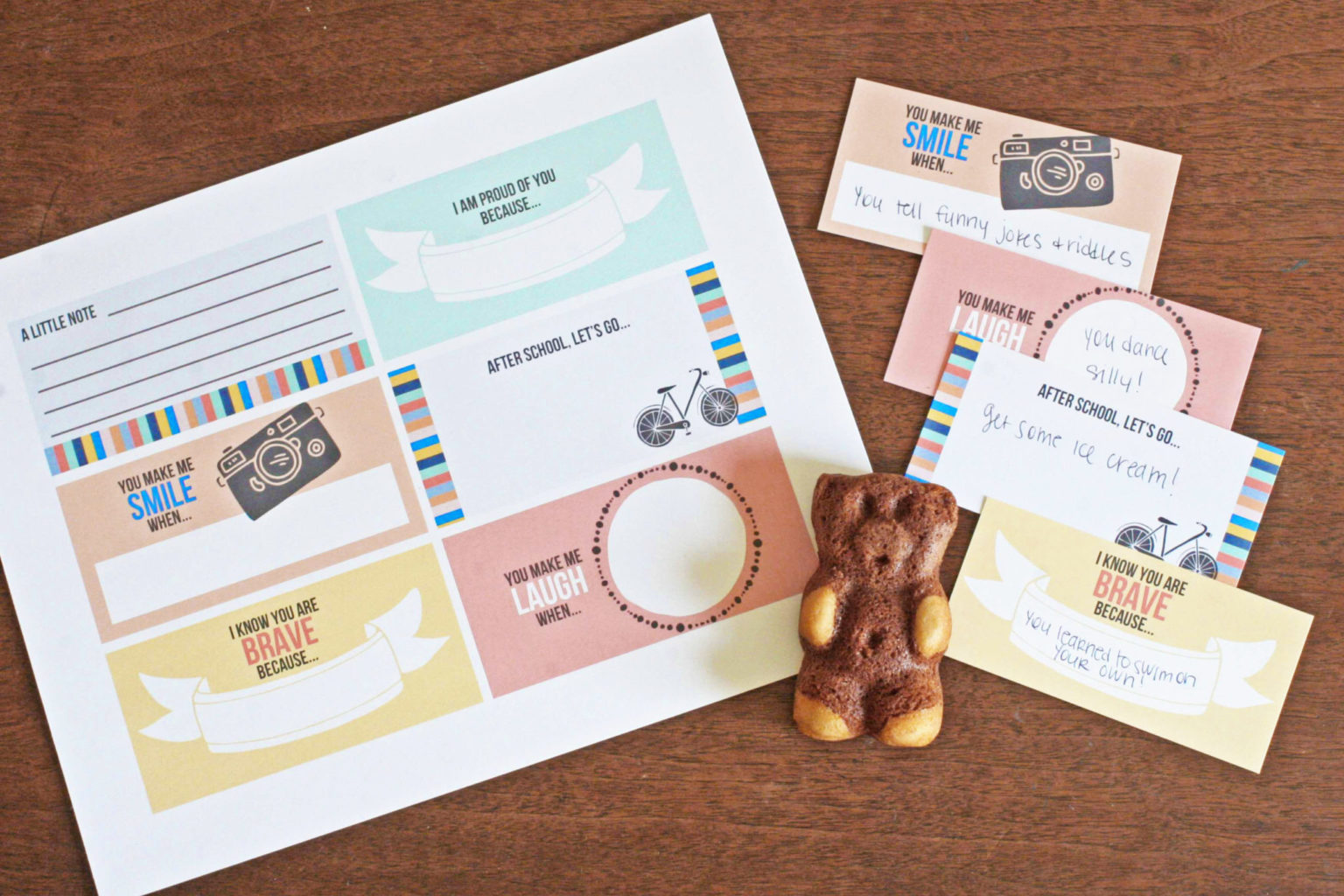 Brighten Your Child's Day with Free Lunch Box Notes – Craftivity Designs