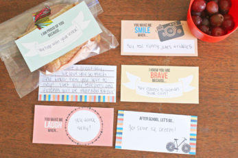 Brighten Your Child's Day with Free Lunch Box Notes – Craftivity Designs