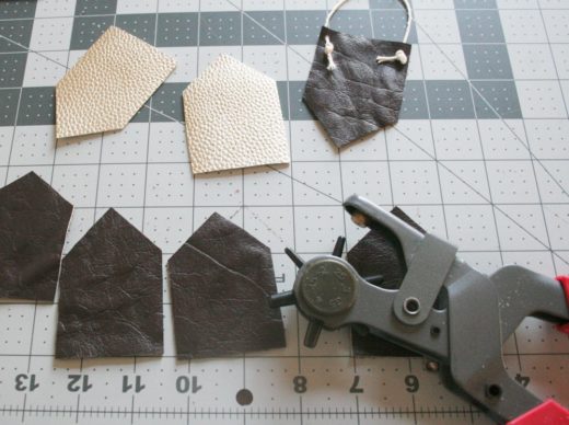 How to Make Leather Ornaments (so easy!) – Craftivity Designs