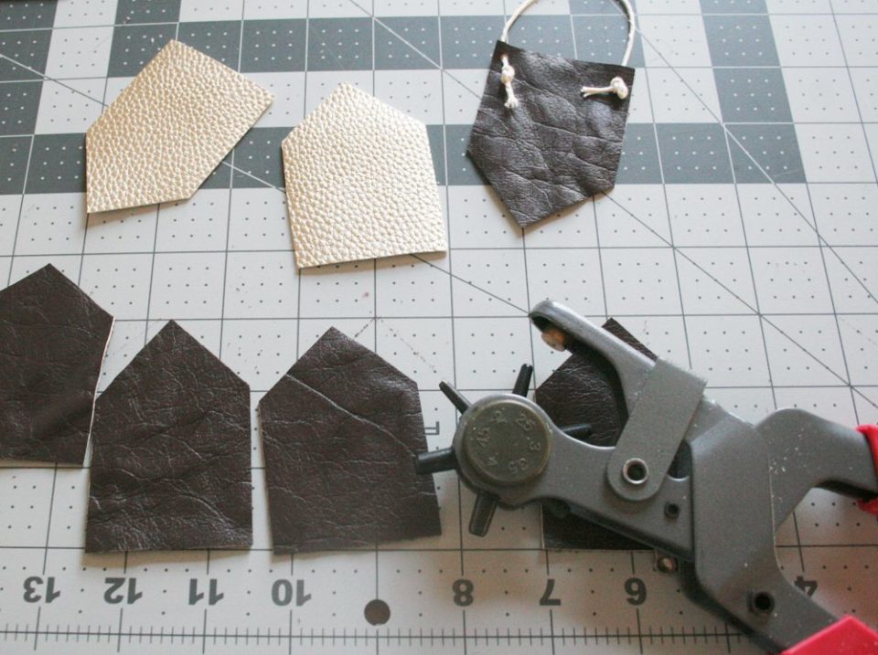 How to Make Leather Ornaments (so easy!) – Craftivity Designs