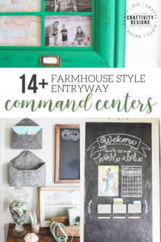 14+ Clever Ideas for an Entryway Command Center – Craftivity Designs