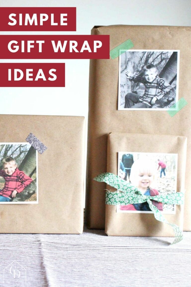 5 Simple Gift Wrapping Ideas for Christmas – Craftivity Designs