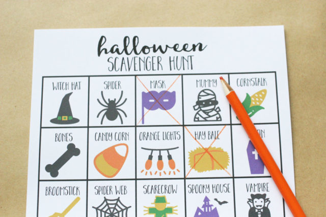 How to Play a Fun Halloween Scavenger Hunt Game – Craftivity Designs