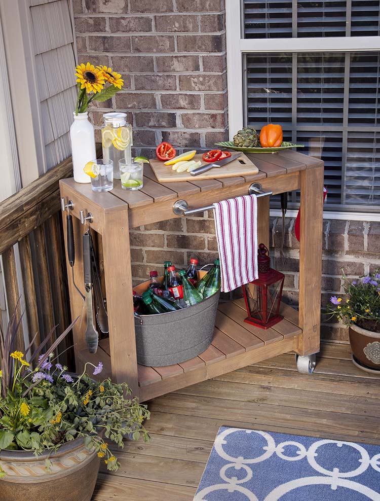 How to Make a Serving Bar (+9 Outdoor Bar Ideas!) – Craftivity Designs