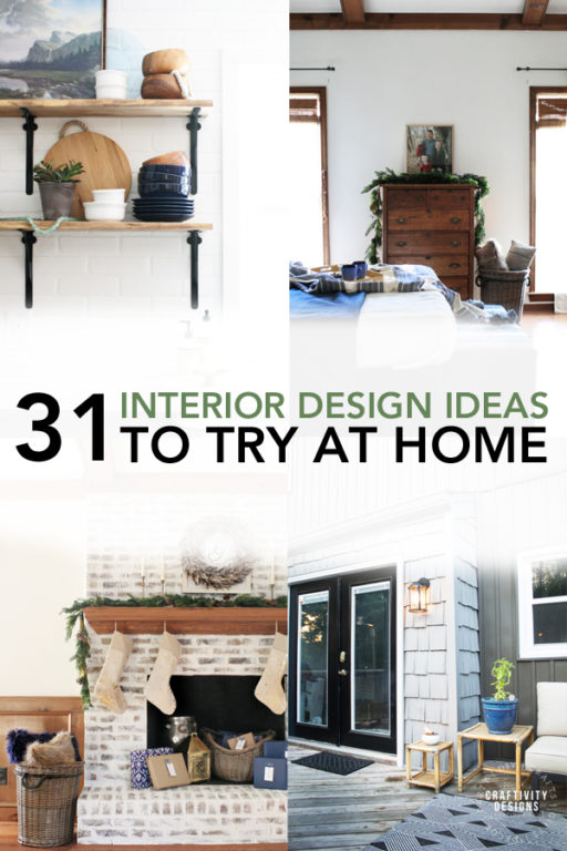 31 Creative Interior Design Ideas You can Try at Home – Craftivity Designs