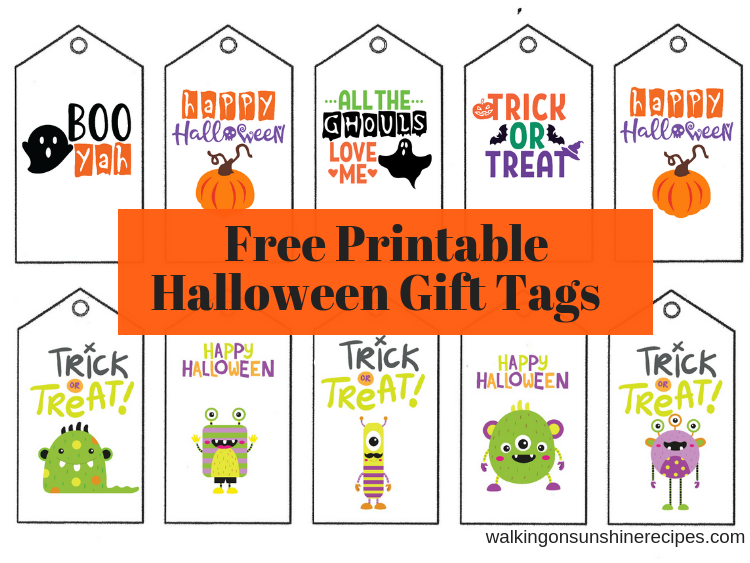 How to Make Halloween Gift Tags (Free Printable!) – Craftivity Designs