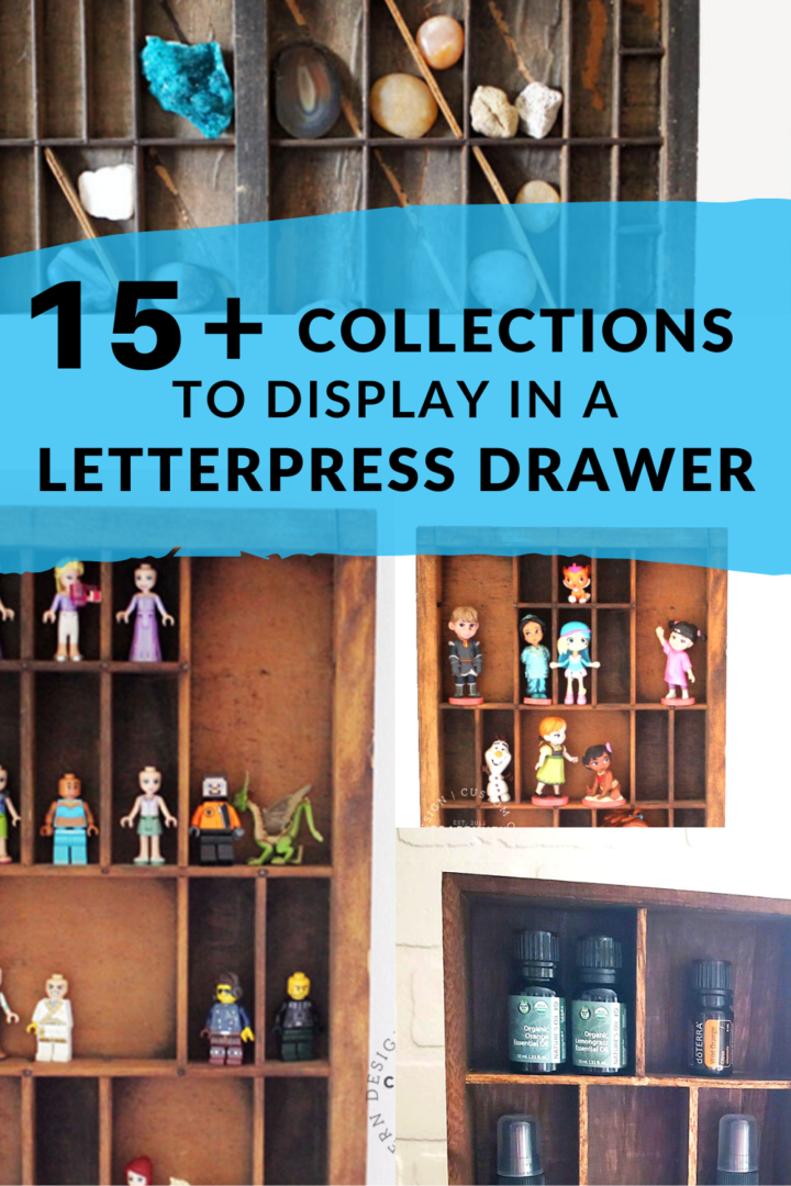 15+ Collections to Display in a Letterpress Drawer – Craftivity Designs