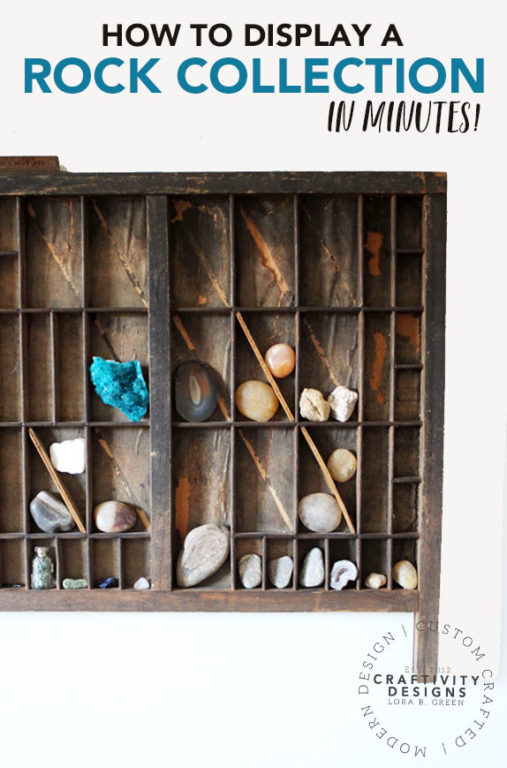 How to Display a Rock Collection in Minutes! – Craftivity Designs