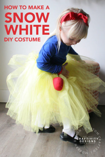 How to Make a DIY Snow White Costume – Craftivity Designs