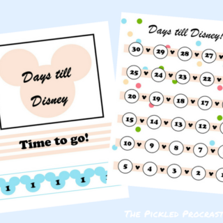15 Best Disney Countdowns for your Vacation! – Craftivity Designs