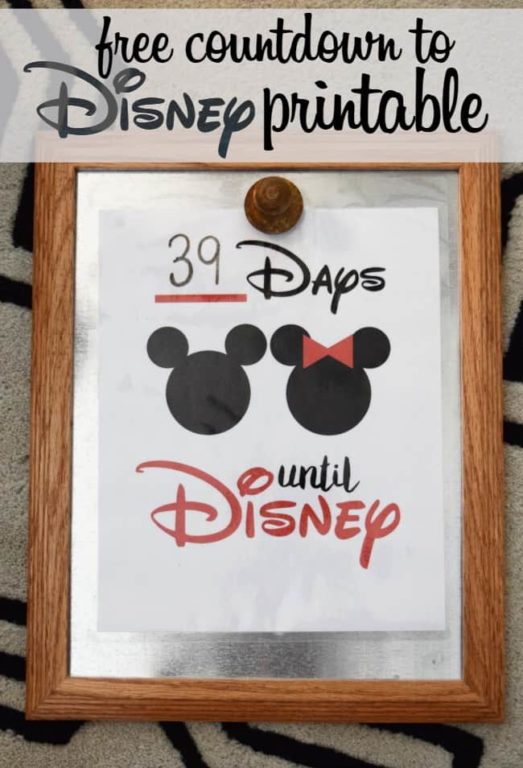 15 Best Disney Countdowns for your Vacation! – Craftivity Designs