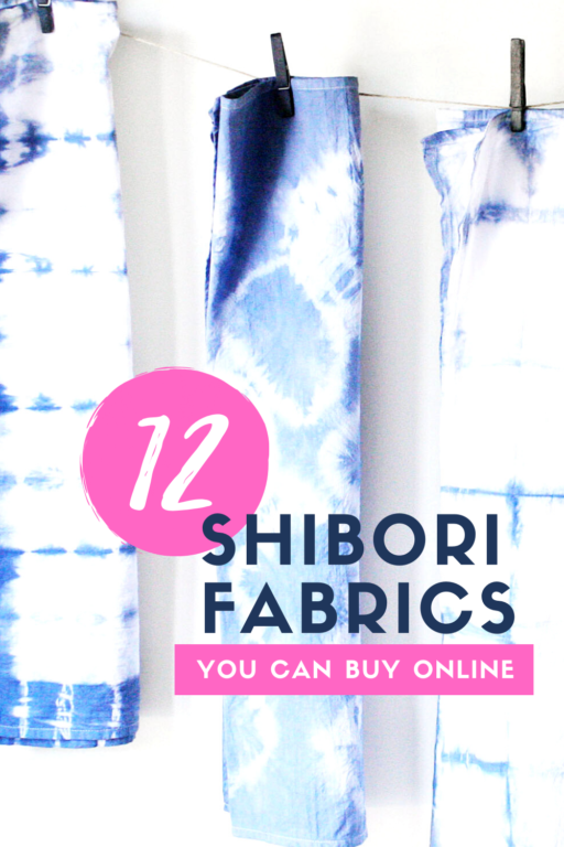 12 Gorgeous Shibori Fabrics for DIY Projects – Craftivity Designs