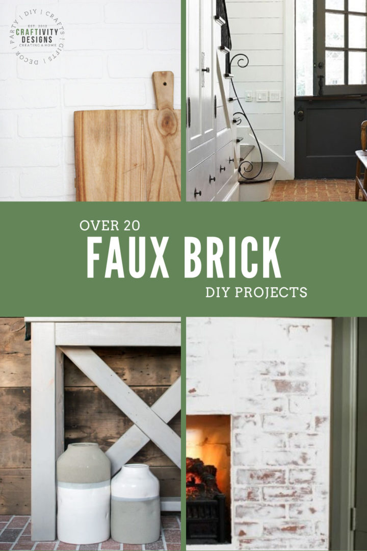 20+ Faux Brick DIY Projects that are Budget-Friendly! – Craftivity Designs