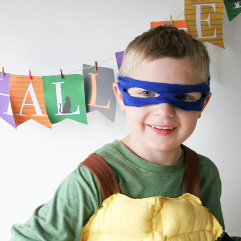How to Make a DIY Ninja Turtle Costume – Craftivity Designs