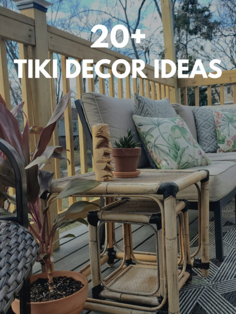20+ Tiki Decor Ideas (inspired by Disney's Enchanted Tiki Room ...