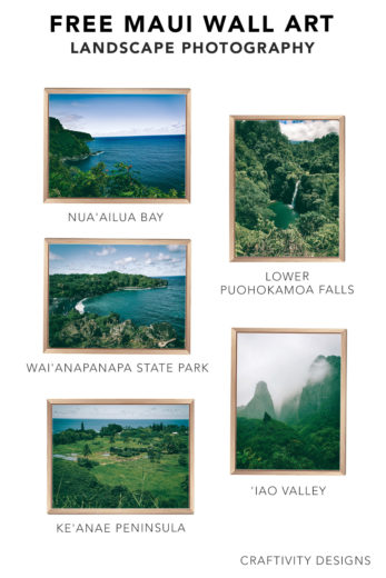 8 Free Hawaiian Art Prints (for Large Framed Art or Posters ...