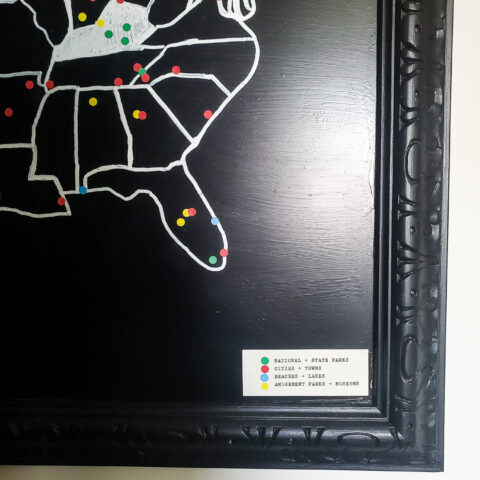 How to Make a DIY Travel Map – Craftivity Designs