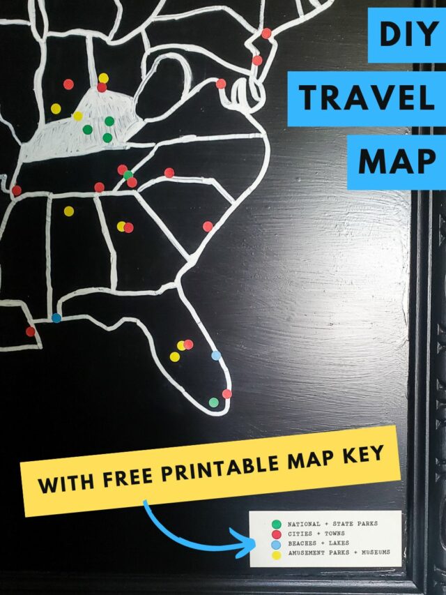 How to Make a Family Travel Map – Craftivity Designs
