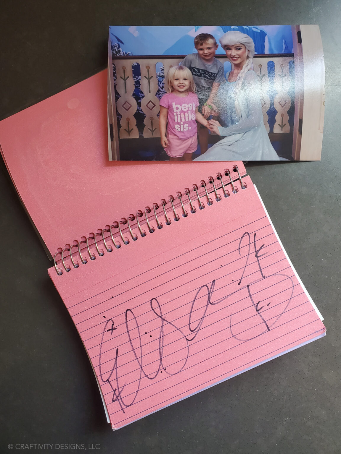 How to make a Disney Autograph Book (with Meet and Greet Photos ...