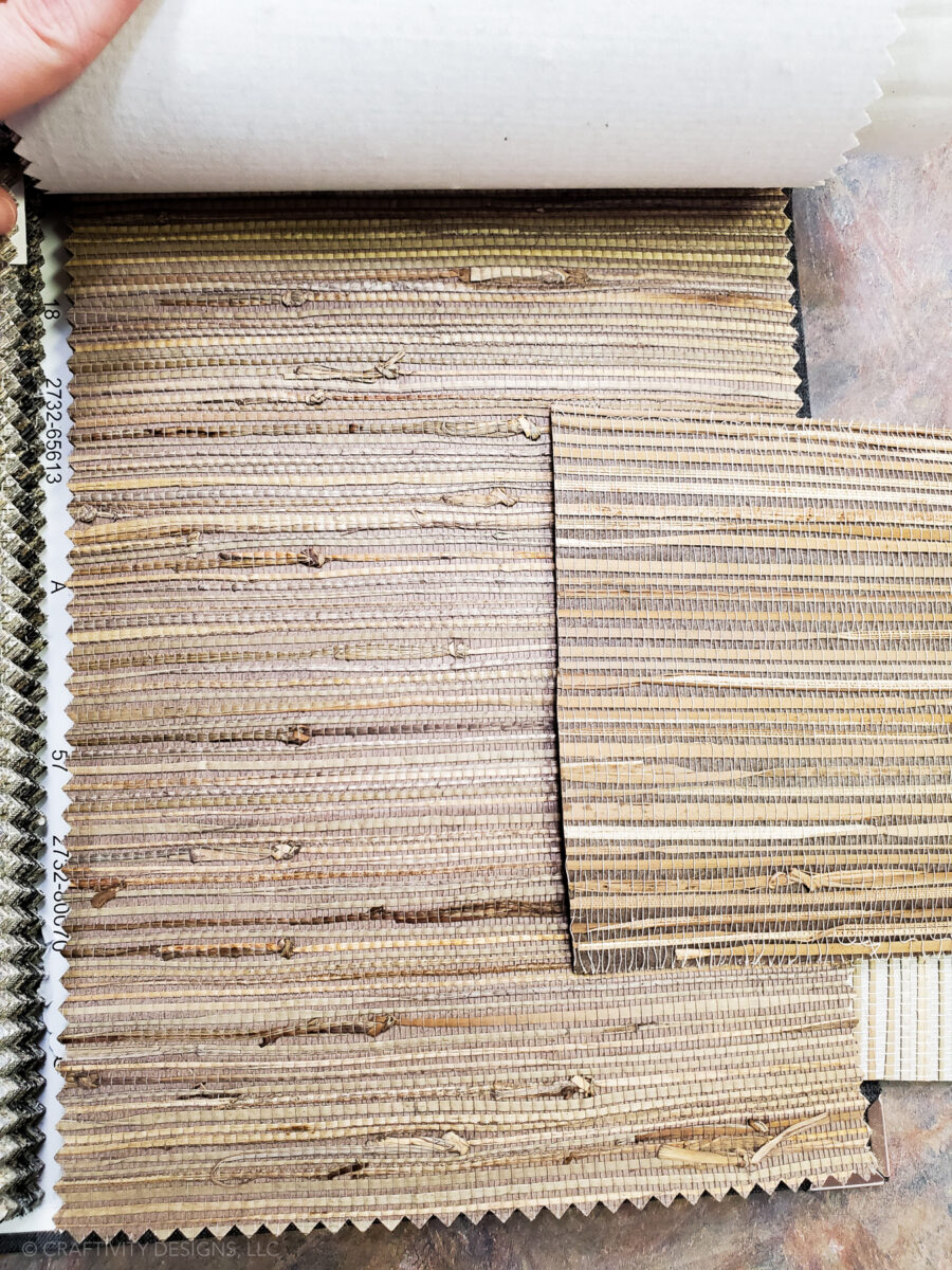 Grasscloth Wallpaper Accent Wall in a Master Bedroom – Craftivity Designs