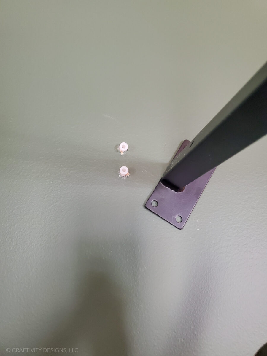 How to Install Heavy Duty Shelf Brackets and Wall Shelves – Craftivity ...