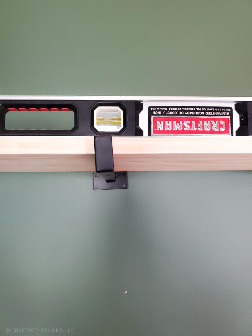 How to Install Heavy Duty Shelf Brackets and Wall Shelves – Craftivity ...