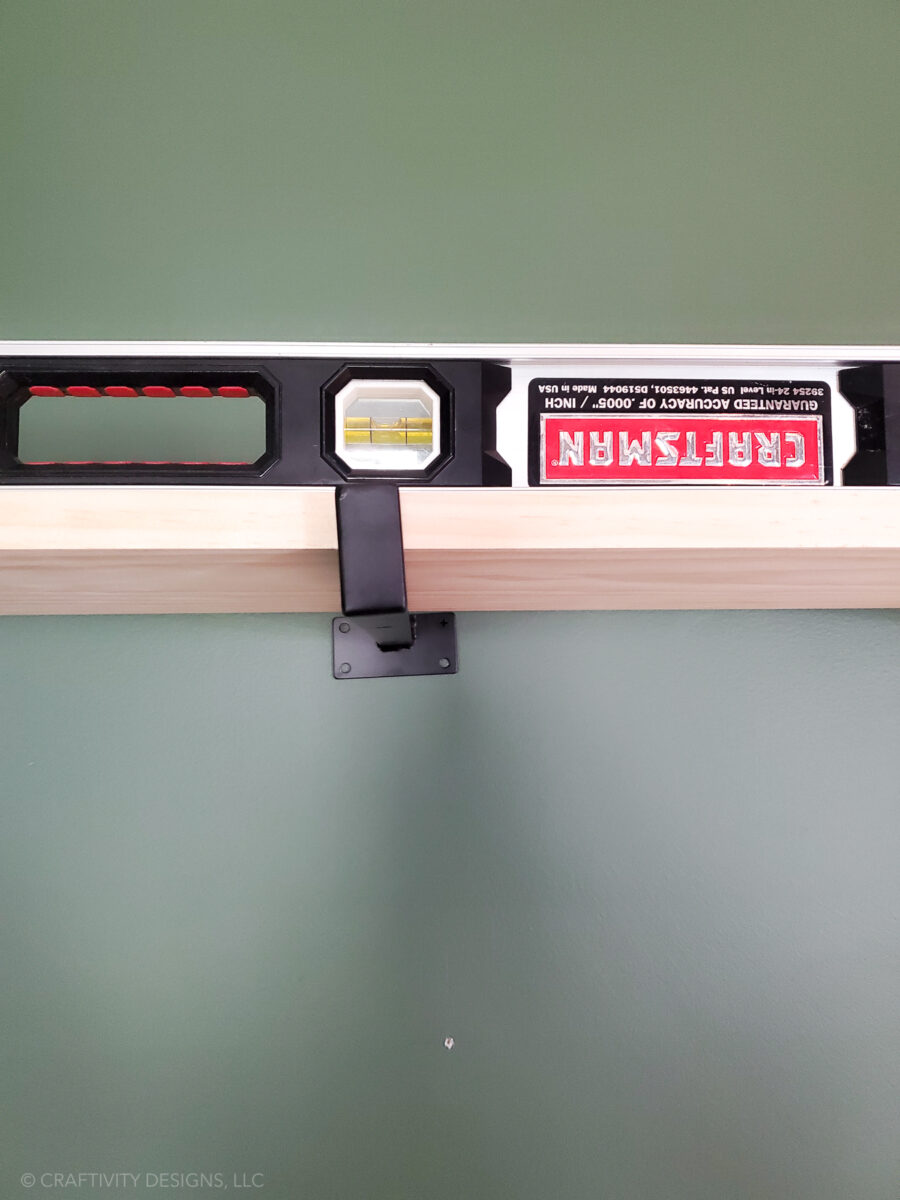 How to Install Heavy Duty Shelf Brackets and Wall Shelves – Craftivity ...